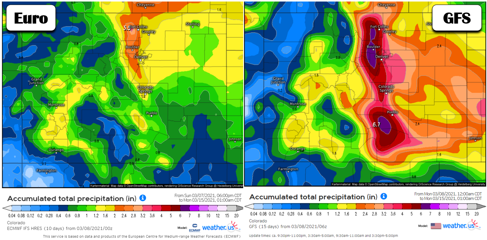 This week in Colorado weather: March 8, 2021 – BoulderCAST
